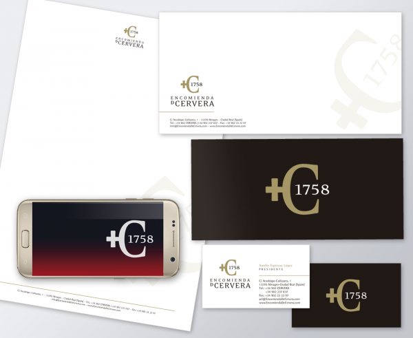 ENCOMIENDA DE CERVERA BRANDING AND LOGO DESIGN - Estudio Villanueva